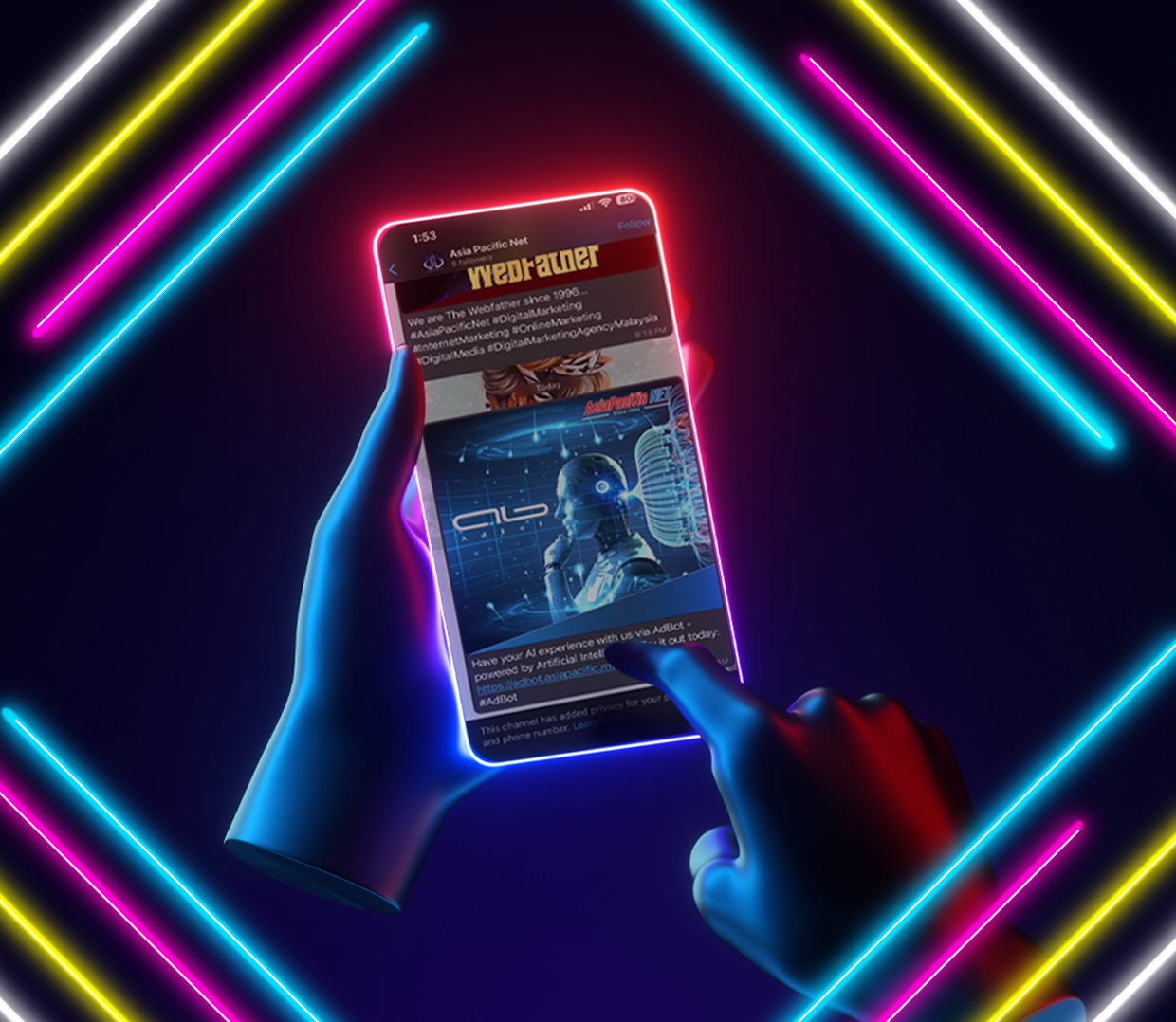 Asia Pacific Net - Landing Page