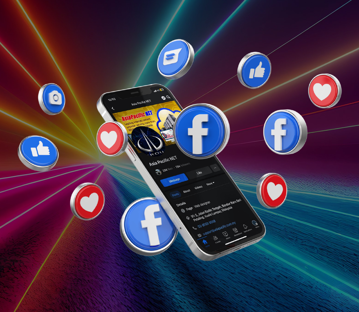 Asia Pacific Net - Landing Page