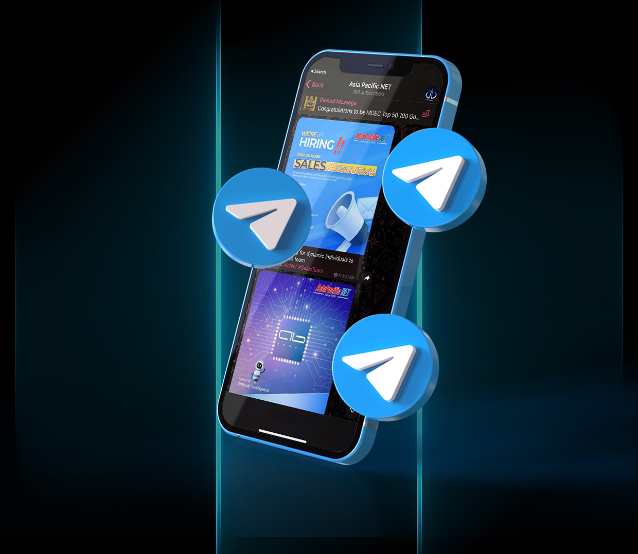 Asia Pacific Net - Landing Page